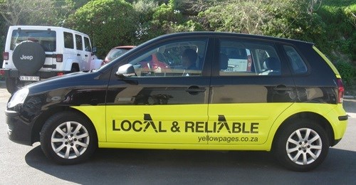 Yellow Pages uses Brandyourcar.com