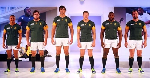 Springboks and ASICS launch new RWC jersey