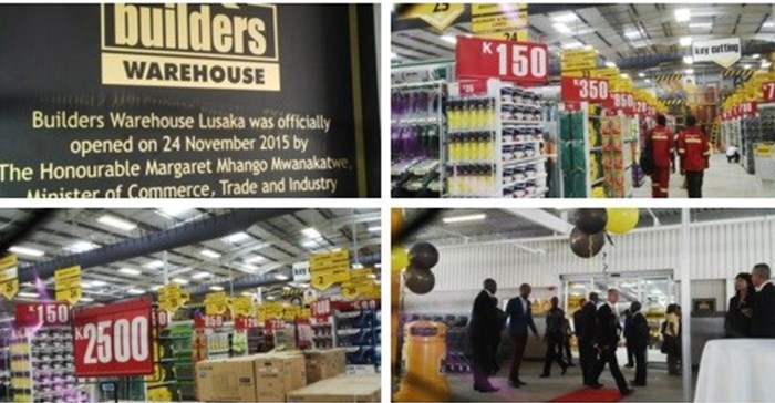 First Builders Warehouse store opens in Zambia