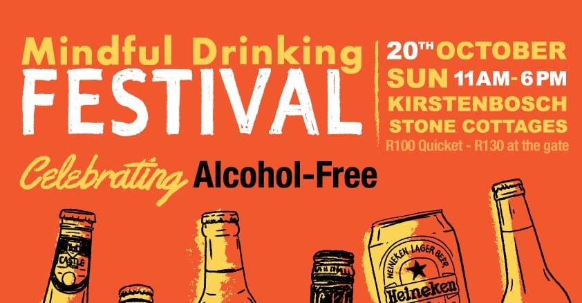 New alcohol-free Mindful Drinking Festival to launch in Cape Town