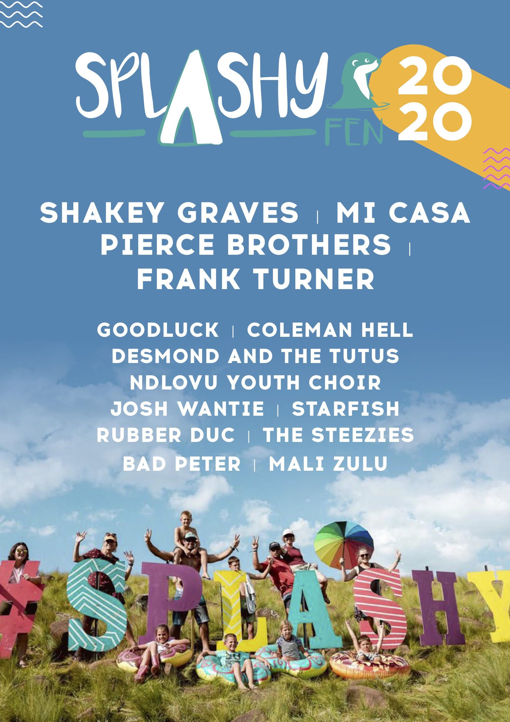 First acts announced for 2020 Splashy Fen Music Fest