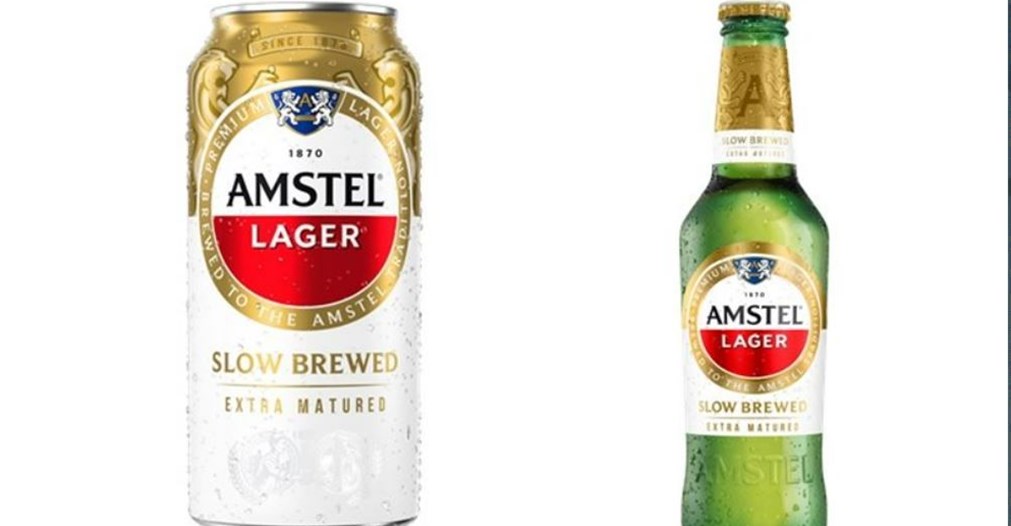 Amstel Lager reveals refreshed packaging design