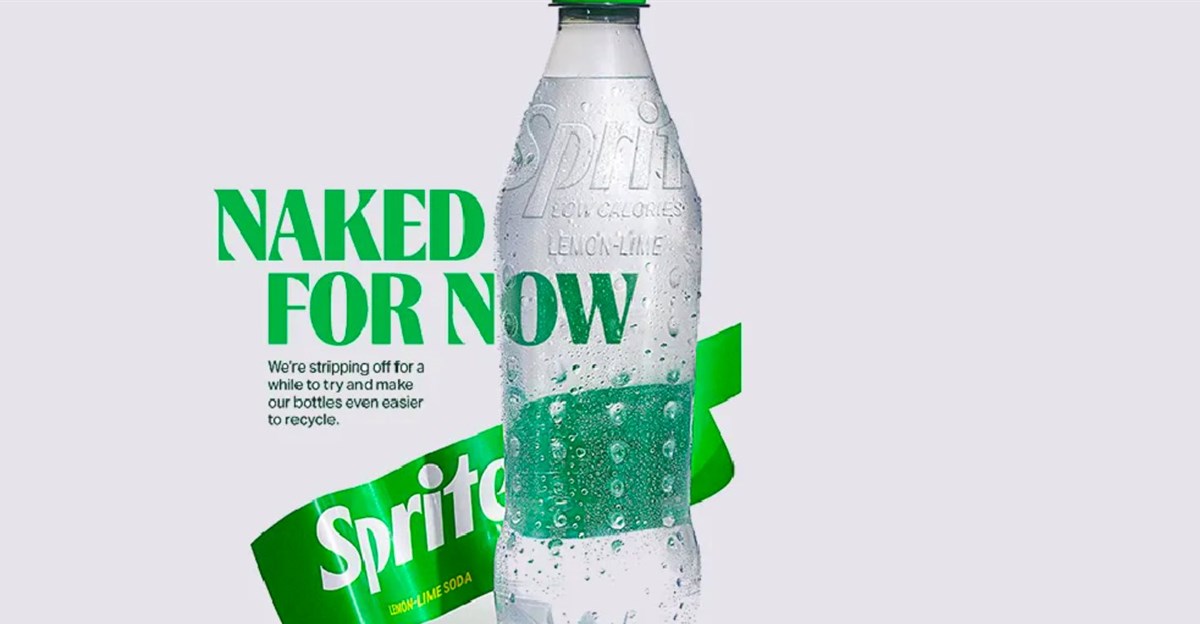 Coca-Cola tests label-less Sprite bottles in the UK for enhanced recycling