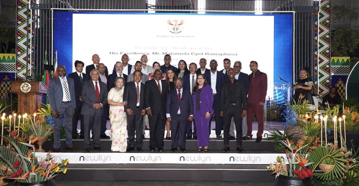 Newlyn Group unveils groundbreaking rail terminal at Durban port