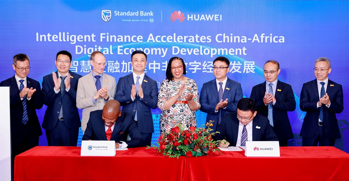 Huawei and Standard Bank sign strategic cooperation agreement to ...