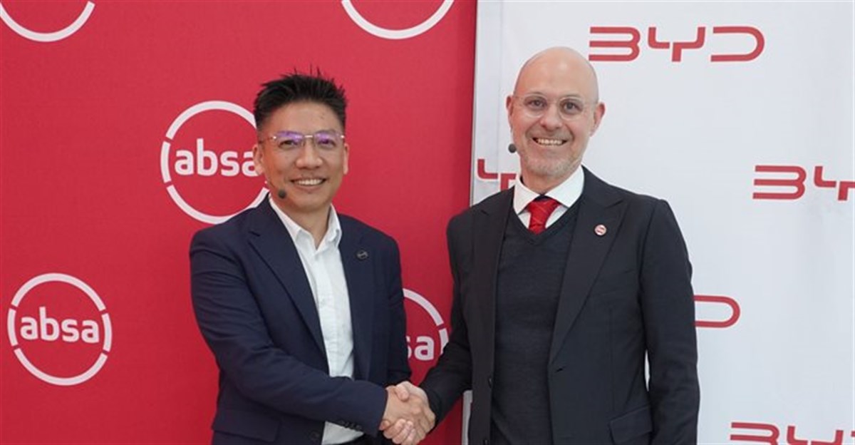 New Absa–BYD partnership targets EV finance growth in SA