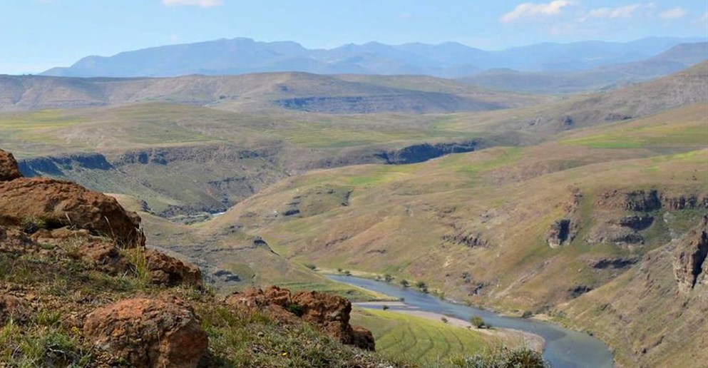 Lesotho’s giant dam takes shape
