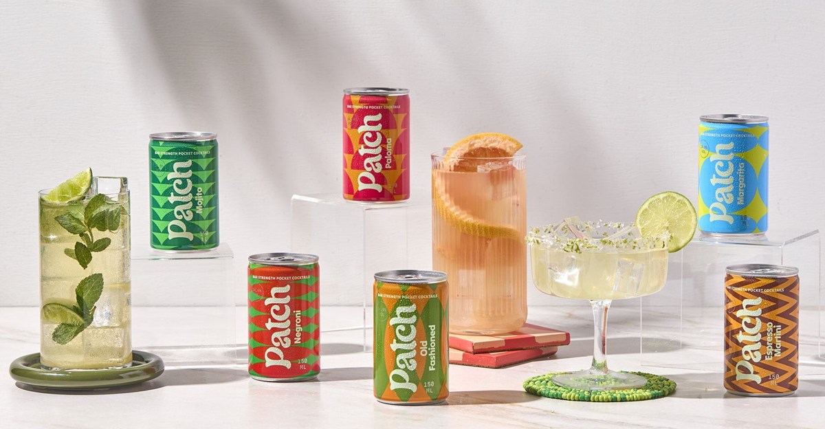 Patch, pocket-sized cocktails, now available at Checkers LiquorShop
