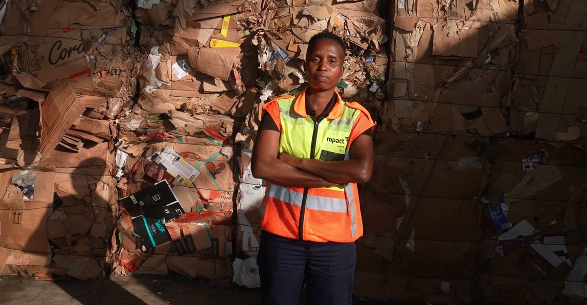 Empowering women in waste: Vhonani Nemukondeni's story