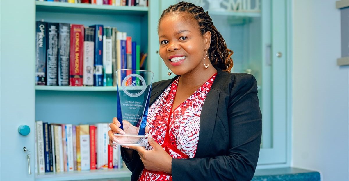 UKZN's Dr Bawinile Hadebe wins Saul Hertz Award for theranostics cancer ...