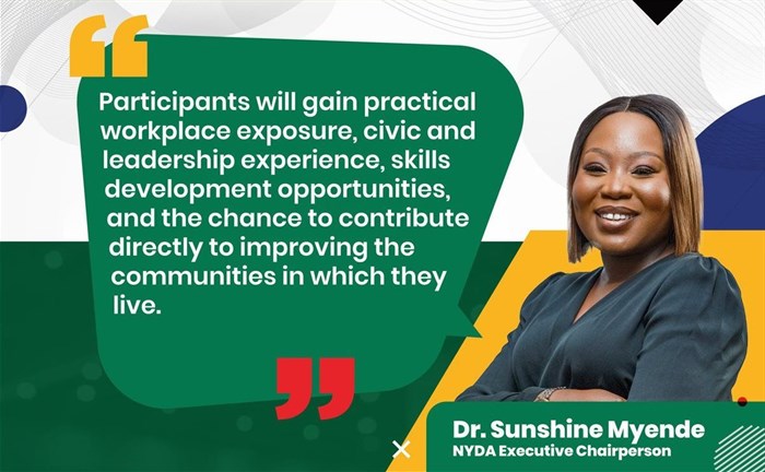 NYDA launches 100,000 paid youth service opportunities